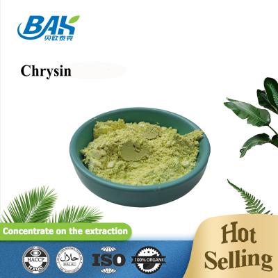Cina Polvere cosmetica naturale antiossidante degli ingredienti 98% Chrysin in vendita