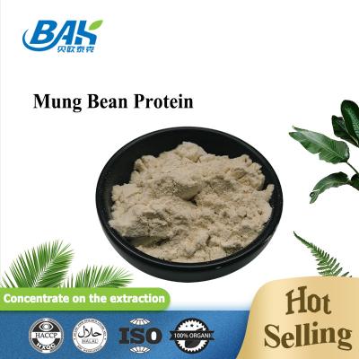 Cina 85% - 90% Natural Food Additives Mung Bean Protein Powder 80 Mesh in vendita