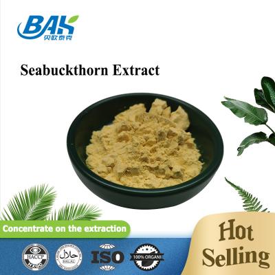 Cina 10% - il supplemento degli elementi nutritivi di 50% spolverizza l'estratto dei ramnoidi di Seabuckthorn Hippophae in vendita