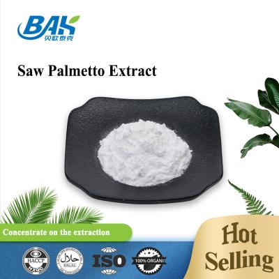 Cina acidi grassi Cas 84604-15-9 dell'estratto del Palmetto di sega di 25% 45% in vendita