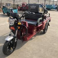 Folding Adult 3 Wheel Tricycle Cargo Ghana Electric Passenger Sale with 501-800W