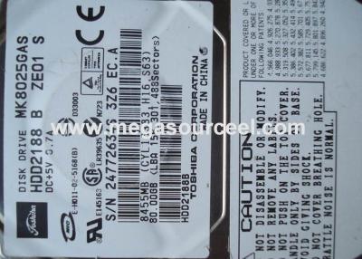 Cina Toshiba Mk 80 GB HDD interno - 2,5