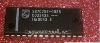 China S87C752-1N28 - NXP-Halfgeleiders - microcontroller van 80C51 familie kanaliseert de met 8 bits 2K/64 OTP/ROM, 5 A/D met 8 bits, I2C, lage PWM, Te koop