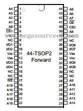 China Microplaqueta K6X8008T2B-TF55 de IC da memória Flash - semicondutor de Samsung - CMOS SRAM à venda