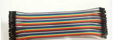 Cina Il computer IC scheggia la femmina sulla linea femminile lunghezza di linea 20CM di Du Pont di Du Pont di colore 40 P in vendita