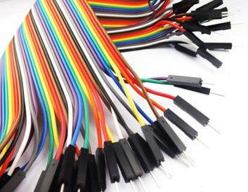 Cina Il computer IC scheggia il maschio sulla linea maschio lunghezza di linea 20CM di Du Pont di Du Pont di colore 40 P in vendita