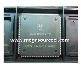 Cina Utenti integrati quadrato MC68EN360ZP25K manuale MOTOROLA QFP del regolatore di comunicazioni del chip del circuito integrato in vendita