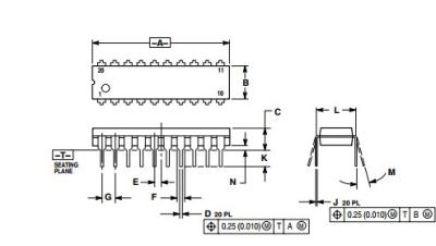 Cina Unità MC68HC908JB8ADW MOTOROLA del microcontroller del chip HCMOS del circuito integrato A in vendita