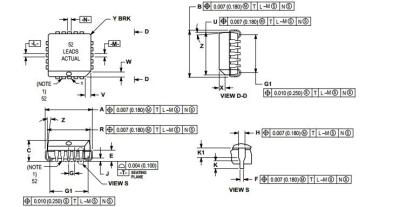 Cina Bit 18 BurstRAM RAM statico veloce sincrono MCM67C618FN7 MOTOROLA PLCC52 del chip 64K x del circuito integrato in vendita
