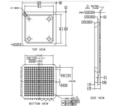 Cina Specifiche MPC852TVR50A MOTOROLA BGA dell'hardware del chip del circuito integrato in vendita