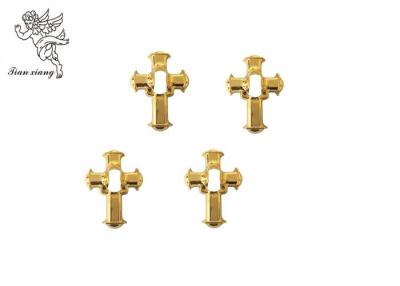 Chine Ornamental en plastique croisé d'or H9008 des accessoires pp de poignée d'oscillation de cercueil à vendre