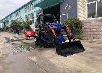 Tractor de caucho de pista de arrastre agrícola / tractor compacto de 35 CV