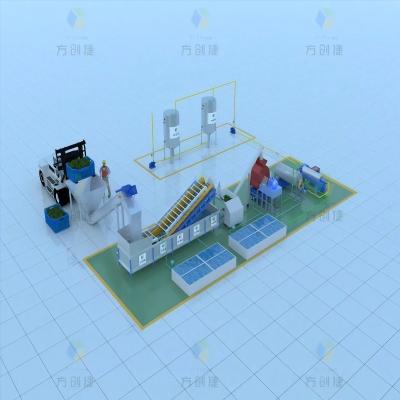 China 1TH Professional Manufacturer of Fully Automatic Olive Oil Pressing & Avocado Oil Horizontal Rotor Centrifuge for Factory for sale