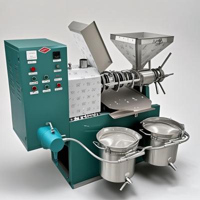 China High Performance Automatic Screw Soybean Oil Press Good Quality Cold Spiral Sesame Oil Extract Machine for sale