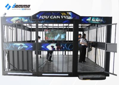 China Combine el simulador del tiroteo de la realidad virtual del trabajo 9D multijugador para el parque temático en venta