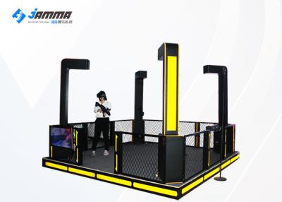 Cina Quattro simulatore della fucilazione di battaglia 9D VR del giocatore con i vetri di sollevamento automatici in vendita