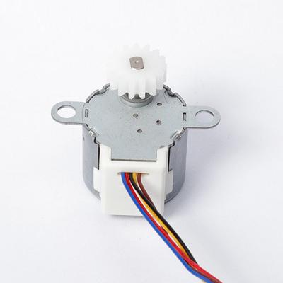 Cina La personalizzazione 5V 24Byj48 di Faradyi 4 coppia di torsione bipolare Mini Dc Stepper Motor With del cavo di fase 5 alta ha innestato il riduttore per il tachimetro in vendita