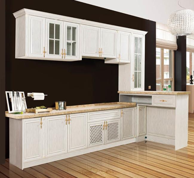 aluminum kitchen cabinet