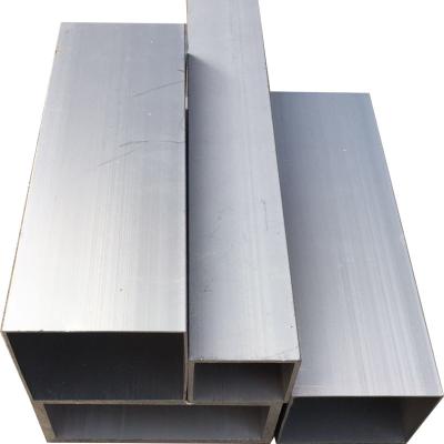 Chine Profil carré en aluminium T3-T8 6063 de tube d'alliage de grand diamètre de ruban à vendre