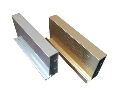 Chine La porte en aluminium d'OEM profile/le profil en aluminium de meubles de bureau de porte en verre de glissement à vendre