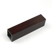 중국 중공 관 건물 장식 목재 마감 알루미늄 프로파일 판매용