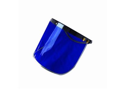 Cina Temperatura elevata resistente alle esplosioni della visiera di protezione dell'occhio azzurro anti in vendita