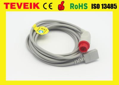Cina Cavo del PVC IBP del monitor paziente di Kontron intorno al Pin 12 con l'adattatore di merito in vendita