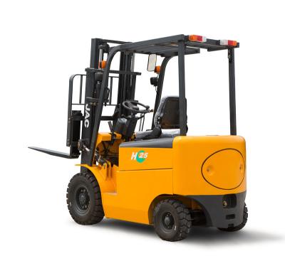 Cina carrello elevatore a forcale elettrico di altezza di elevazione di 3000mm, carrello elevatore giallo del contrappeso in vendita
