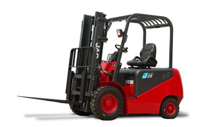 Cina Maneggio del materiale elettrico affidabile rosso del carrello elevatore a forcale di JAC pneumatico in vendita