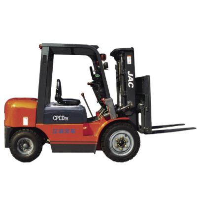 China Caminhão de empilhadeira diesel do motor de ISUZU para carga movente nas páletes 3.5T CPCD35H à venda