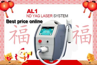 Cina Attrezzatura di rimozione del tatuaggio del laser di 1064 YAG, ND commutato Q doppio 532 di lunghezze d'onda in vendita