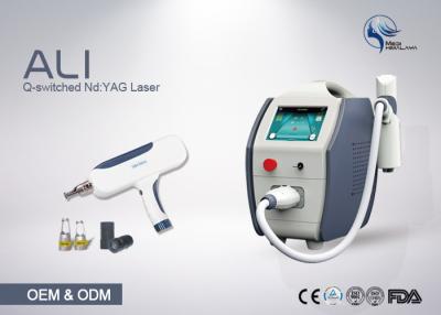 Cina 1 - Macchina più d'altezza di 10 hertz del laser di rimozione del tatuaggio del ND Yag di frequenza per il rafforzamento della pelle in vendita
