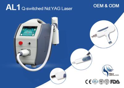 Cina Macchina del laser del ND Q-commutata lunghezza d'onda doppia Yag per il CE di rimozione del tatuaggio approvato in vendita