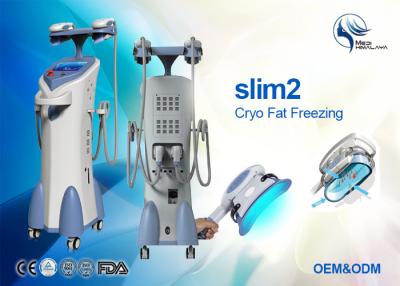 Cina Macchina di congelamento grassa a macchina di Cryolipolysis di riduzione delle celluliti con 2 maniglie in vendita