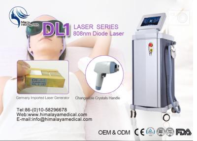 Cina esposizione LCD di tocco di colore della macchina 8 di depilazione del laser a diodi 50Hz/60Hz di 808nm in vendita