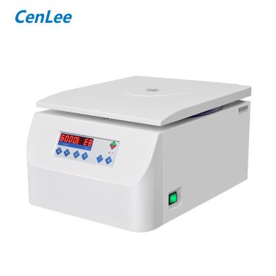 China Cenlee6w 6000rpm Centrifuge Laboratory Benchtop Centrifuge with 15ml 50ml angle rotor for sale