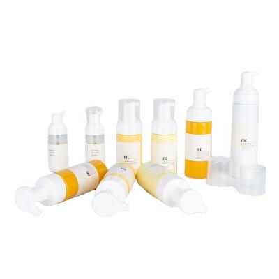 China PETG garrafas de espuma de plástico em 60ml 100ml 150ml 200ml 240ml 500ml para cosméticos de cuidados com a pele à venda