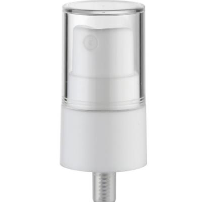 China Grande quantidade de 20/410 24/410 Branco PP bomba de plástico dispensador de creme para cuidados cosméticos à venda