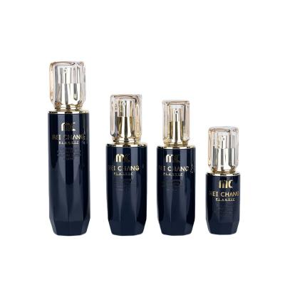 China Botões de pulverização de bomba acrílica para cuidados com a pele PET de luxo Série 40ml 100ml 120ml 150ml 170ml à venda