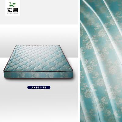 China Blauwe 220cm gebreide de jacquardstof van de premiehemel voor de weerstand van de matrasslijtage Te koop