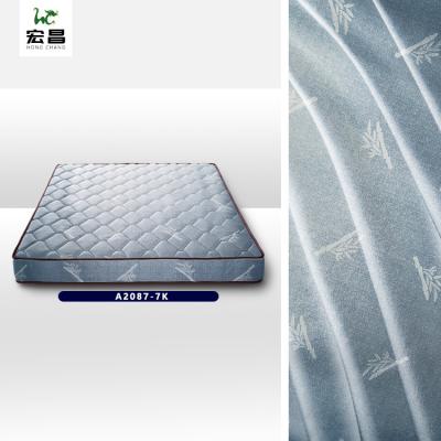 China 70gsm de Chemische Weerstand van Grey Jacquard Mattress Fabric Good Te koop