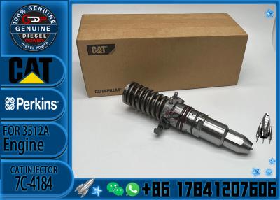 China inyector de tren común inyector Assy 6I-3075 7C-4184 0R-0906 componentes del motor 6I3075 7C4184 0R0906 para Caterpillar 3500A en venta