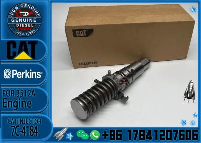 China inyector de tren común inyector Assy 6I-3075 7C-4184 0R-0906 componentes del motor 6I3075 7C4184 0R0906 para Caterpillar 3500A en venta