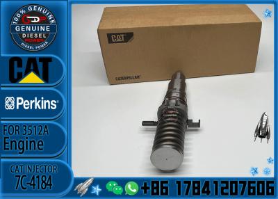 China inyector de tren común inyector Assy 6I-3075 7C-4184 0R-0906 componentes del motor 6I3075 7C4184 0R0906 para Caterpillar 3500A en venta