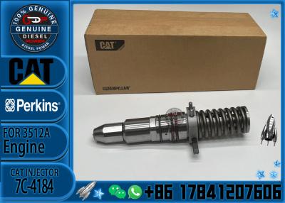 China inyector de tren común inyector Assy 6I-3075 7C-4184 0R-0906 componentes del motor 6I3075 7C4184 0R0906 para Caterpillar 3500A en venta