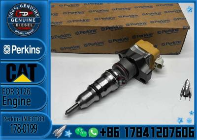 China Peças de escavadeira CAT E 322C 325C 3126E 3126B Motor injetor common rail 10R-0782 178-0199 à venda