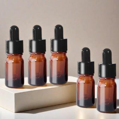 5ml Glass Bottle With Dropper , Dropper Bottle 5ml For Essential Oils / CBD oils
