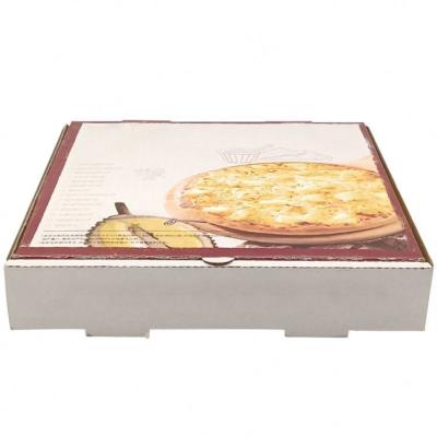 China Custom Printing color Food Packaging Carrier Pop up Catering Tray Pizza Display Box Disposable Takeout Box for sale
