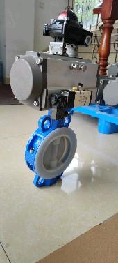 Cina Valvola a sfera pneumatica a 3 vie Valvola a farfalla attuatore OEM in vendita