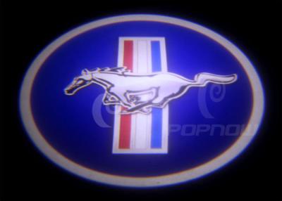 Cina Luce di porta su ordinazione dell'ombra del fantasma del proiettore del laser di logo di benvenuto della pozza del LED su luminosa con il logo del MUSTANG di FORD in vendita